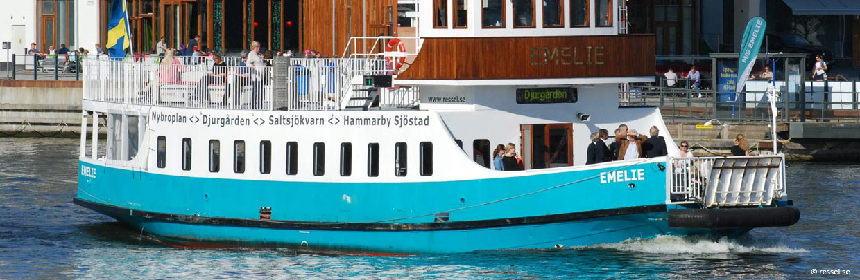 Transfer i Stockholm med M/S Emelie - Stockholm | Viking Line