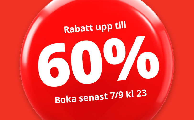 Upp till 60% rabatt på kryssningar! - Röd dag | Viking Line